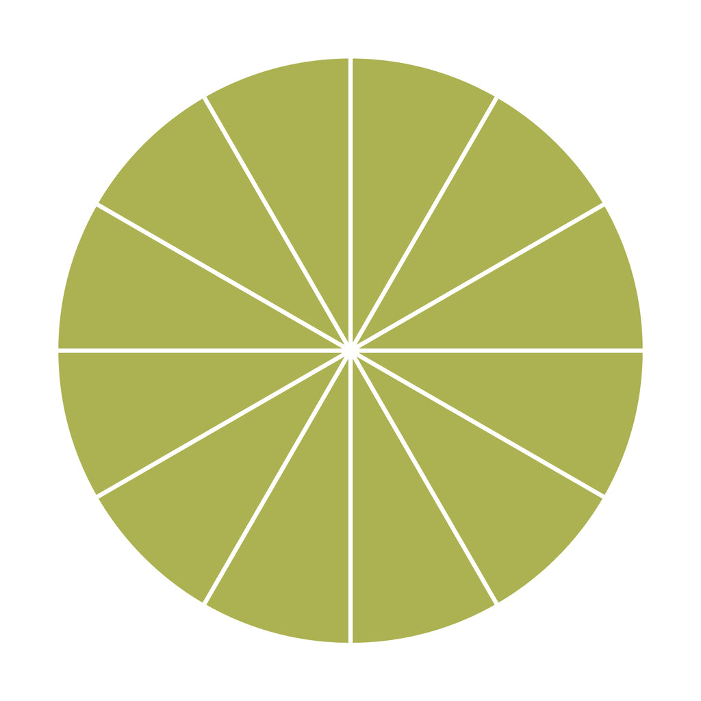 Fraction Circle-1/12 – AccuCut