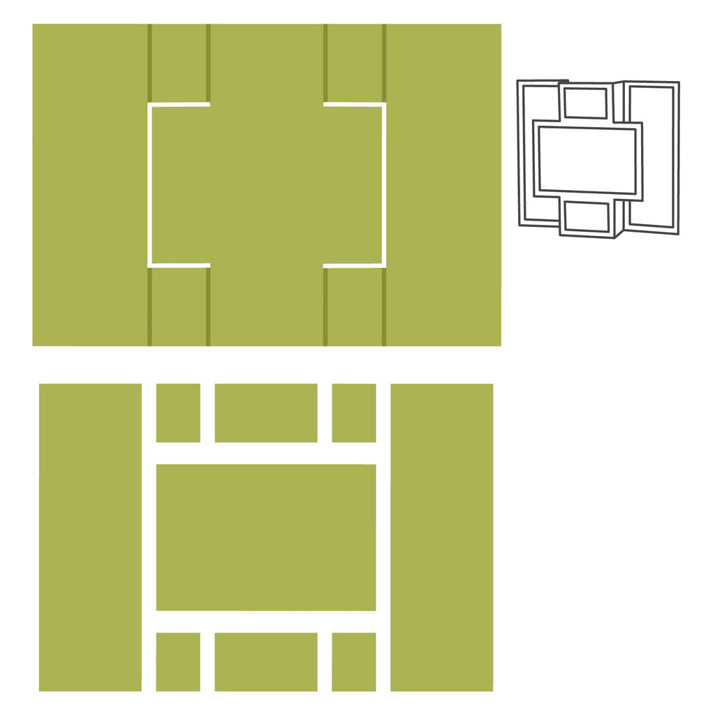 A2 Card-Popout Rectangle – AccuCut