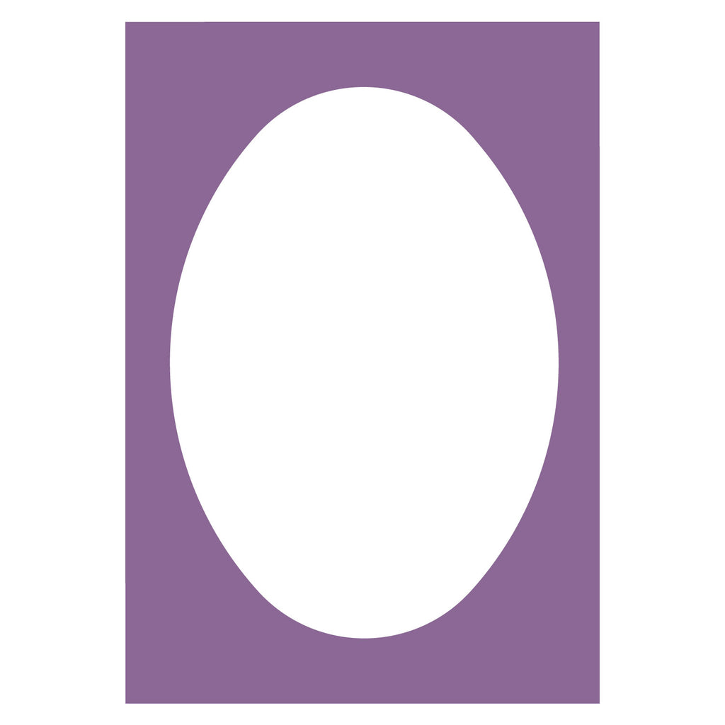 A7 Card-Mat Frame-Oval – AccuCut