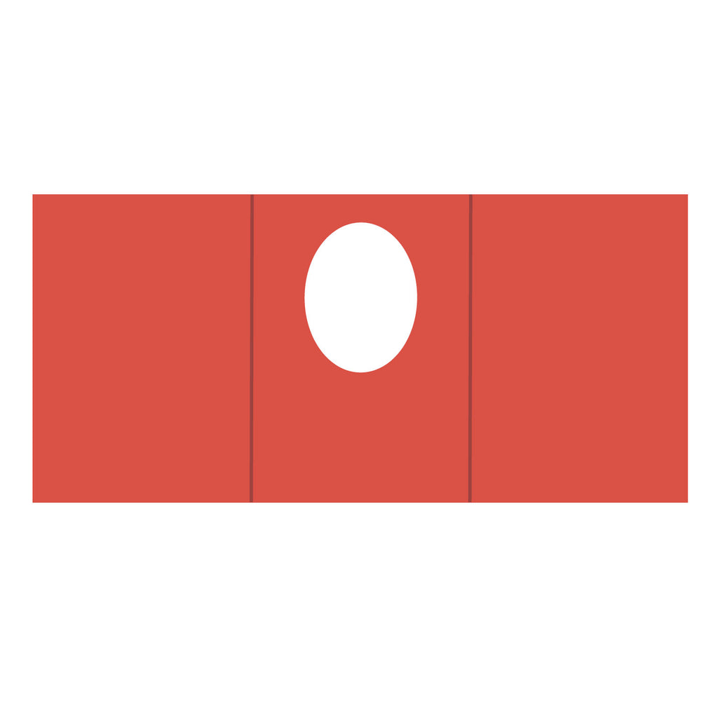 A6 Tri-Fold Card Oval – AccuCut