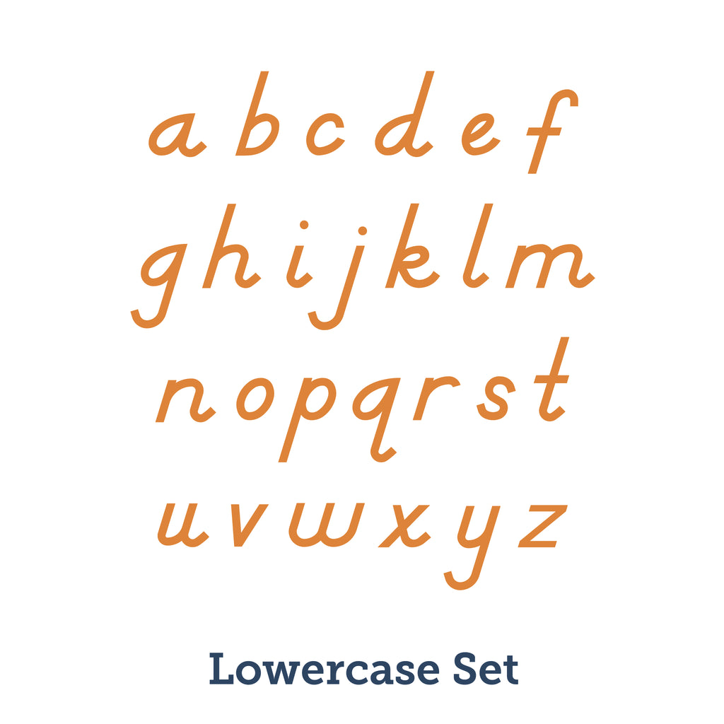 D'Nealian Alphabet - 4" – AccuCut