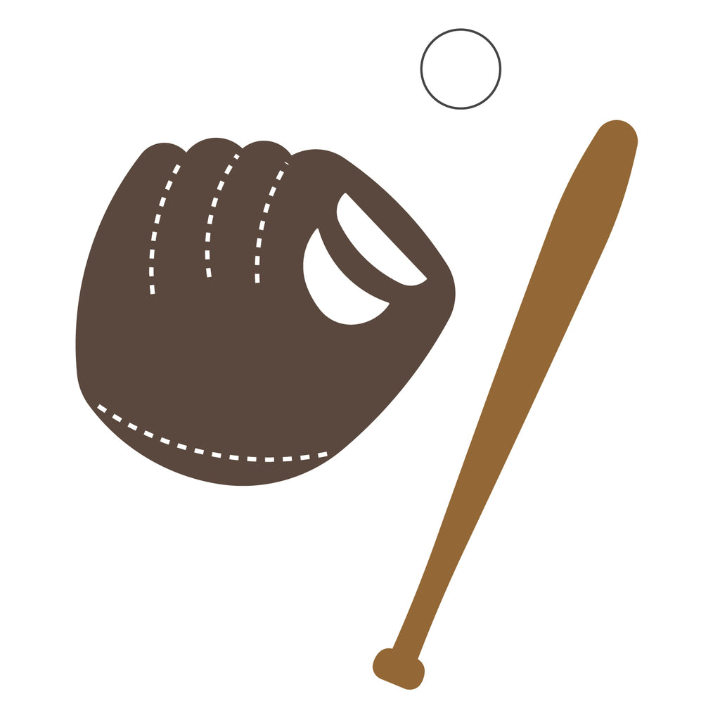 Ball, Bat & Glove – AccuCut