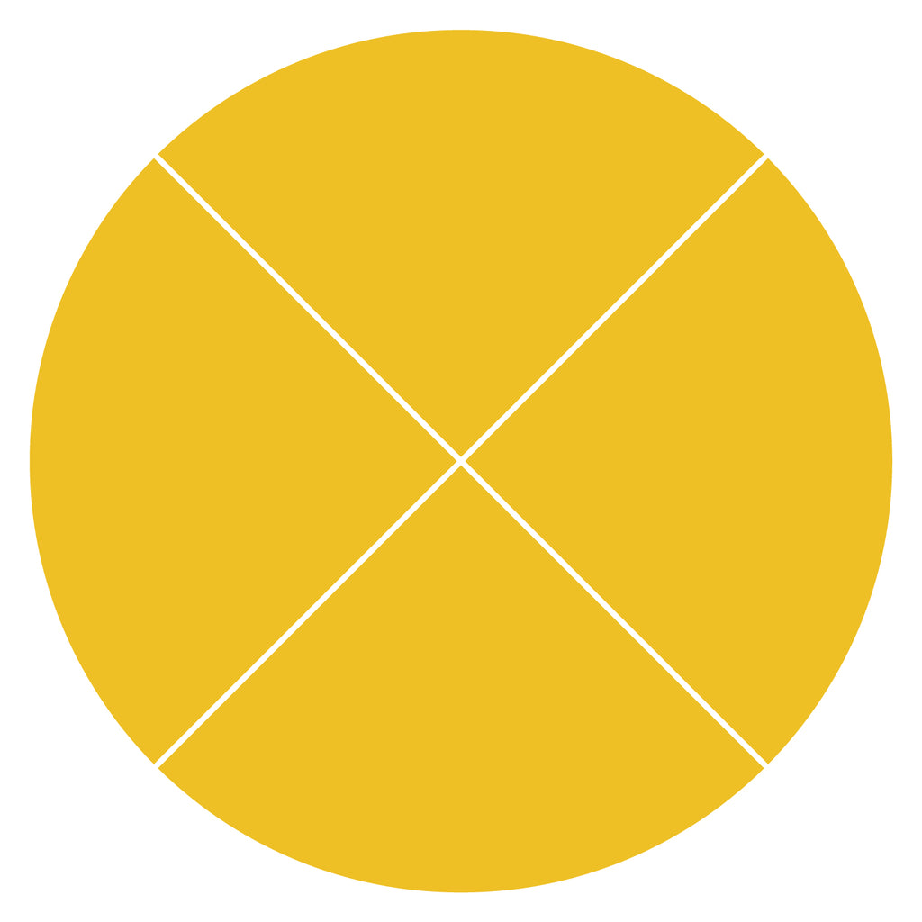 Fraction Circle-1/4 – AccuCut