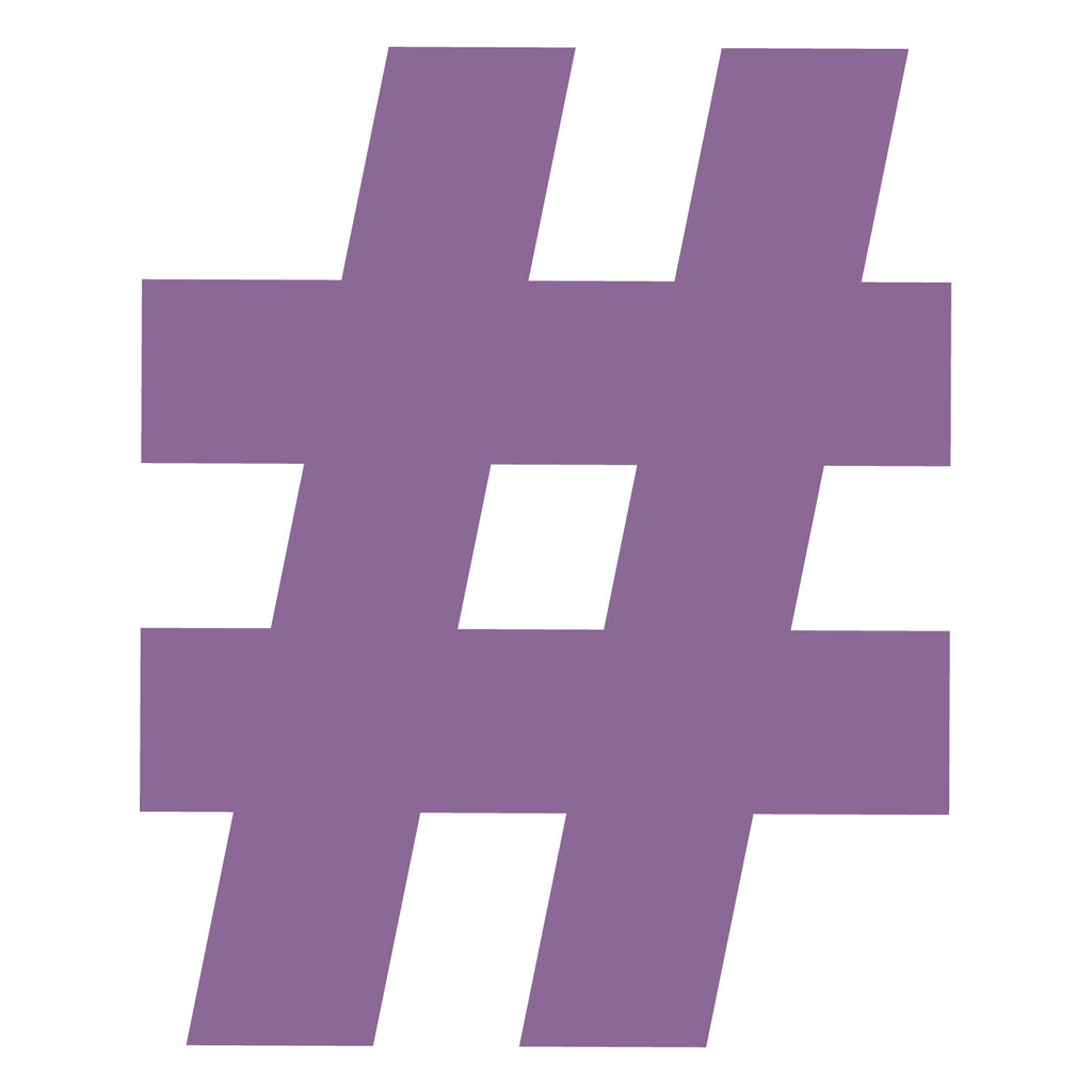 Hashtag/Number Sign – AccuCut