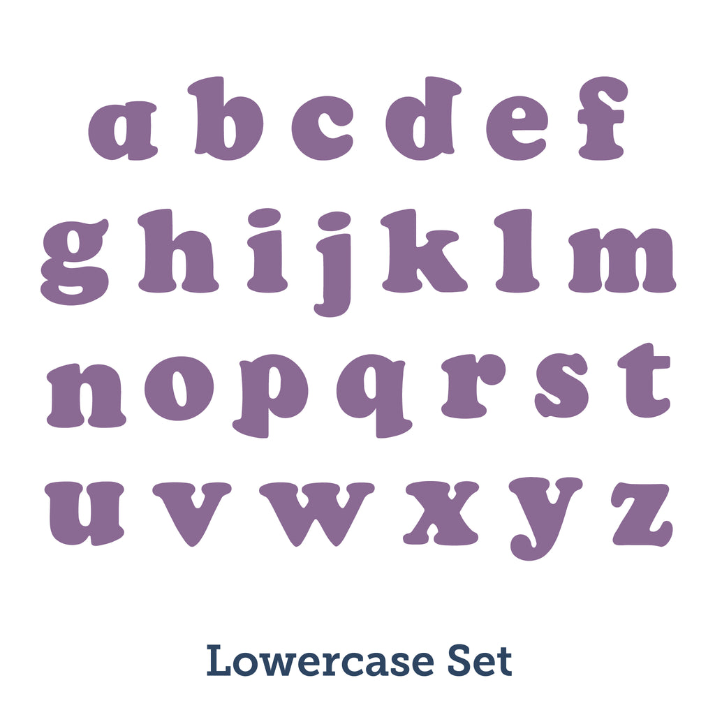 Carefree Alphabet - 3" – AccuCut